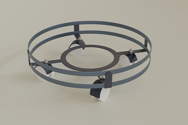 Cylinder Trolly Grey